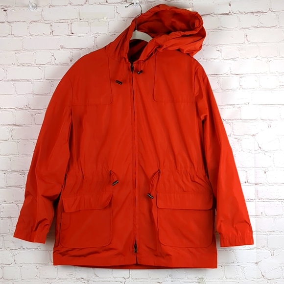 Talbots | Jackets & Coats | Talbots Hooded Full Zip Windbreaker Jacket ...